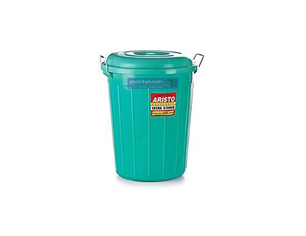 Round Aristo Storage Bucket 60ltr with Lid – Plastickart.com